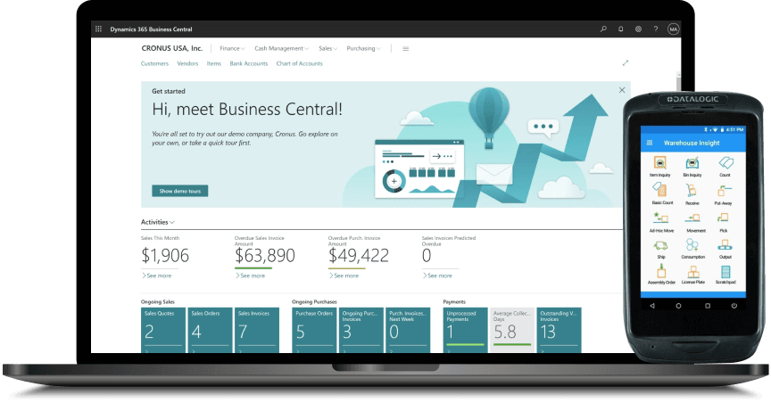 Warehouse Insight Works: WMS App for Business Central