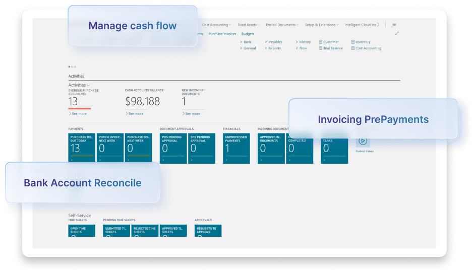 Financial Management in Dynamics 365 Business Central